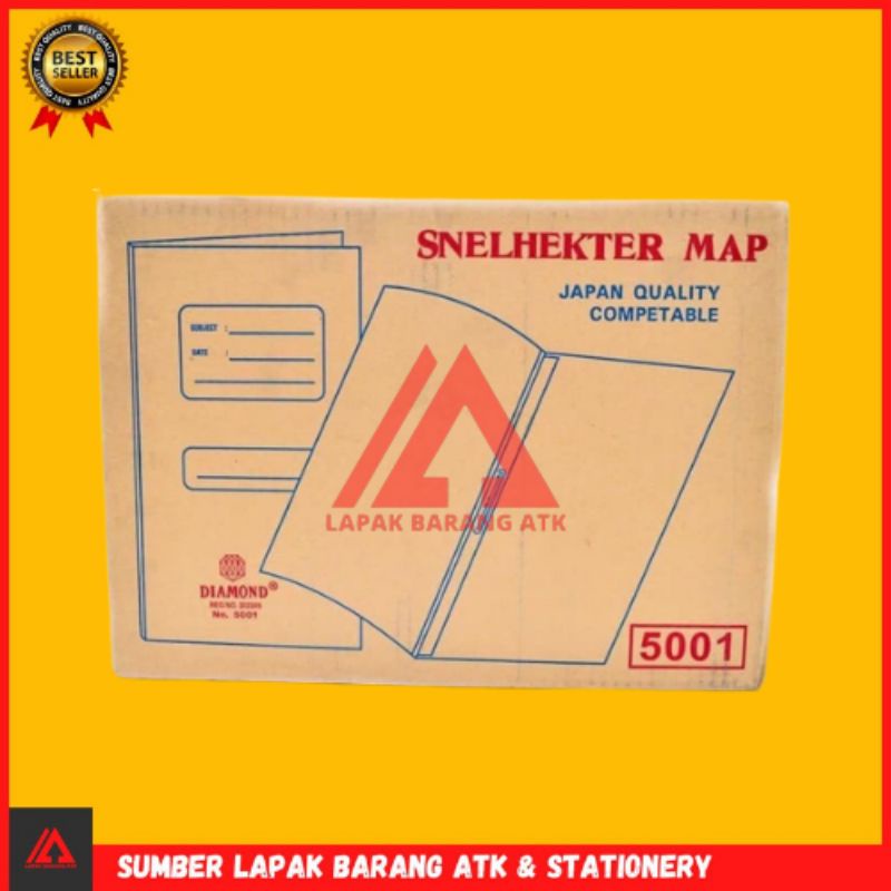 Jual Stop Map Diamond / Kabita 5001 / 5002 Snaelhakter Map Kertas ...
