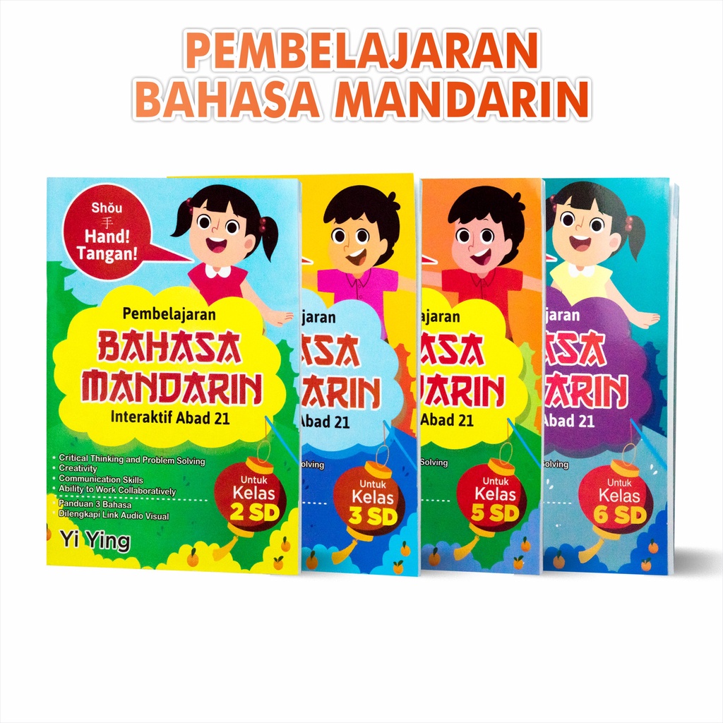 Jual Buku Belajar Bahasa Mandarin Anak / Pembelajaran Bahasa Mandarin ...