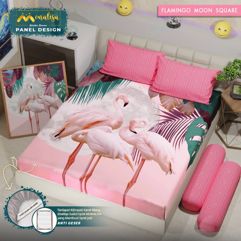 Jual OPEN PRE-ORDER SPREI MONALISA PANEL DESIGN | Shopee Indonesia