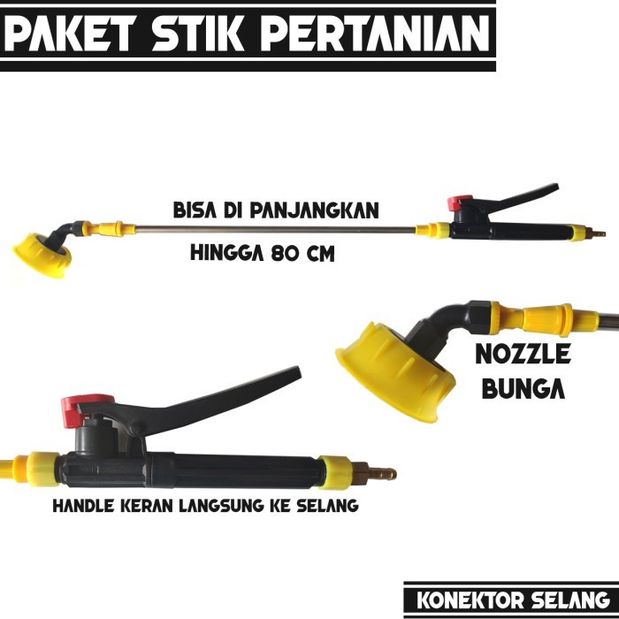 Jual Fol Stik Alat Semprot Pertanian Atau Siram Kebun / Tanaman Nozzle ...