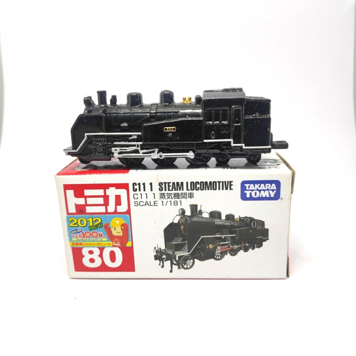 Jual Tomica C11 1 Steam Locomotive No 80 Ori Takara Tomy Miniatur ...