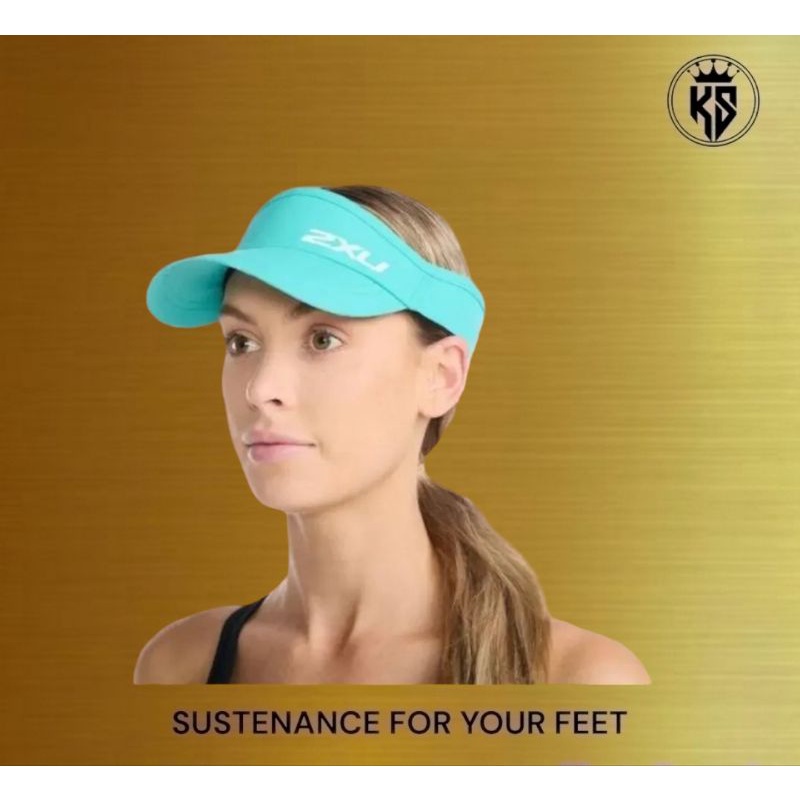 Jual 2XU Run Visor Porcelain White ( Unisex ) | Shopee Indonesia