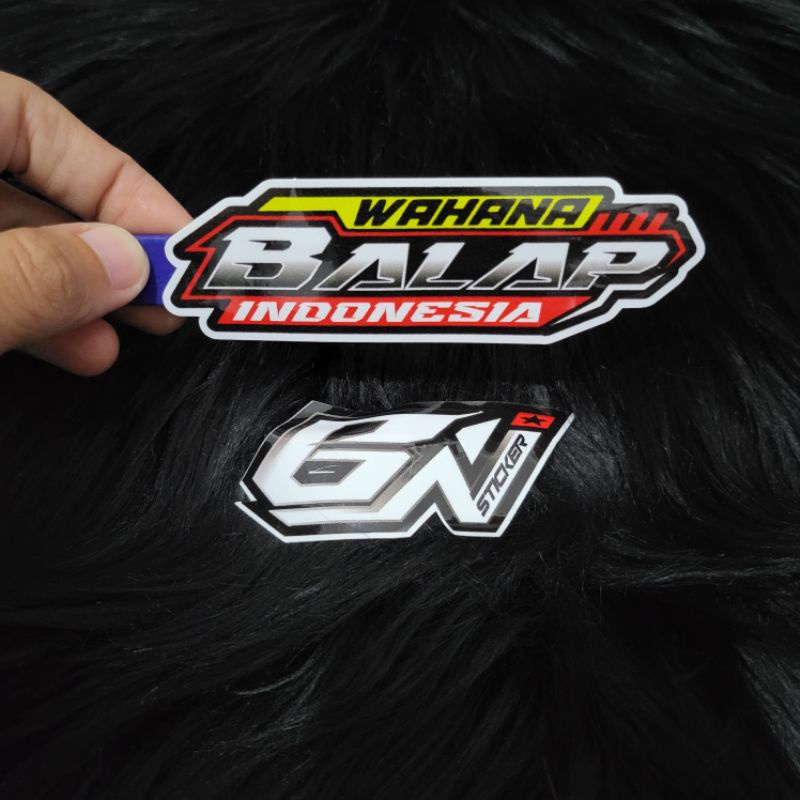 Jual sticker kata2 viral wahana balap | Shopee Indonesia