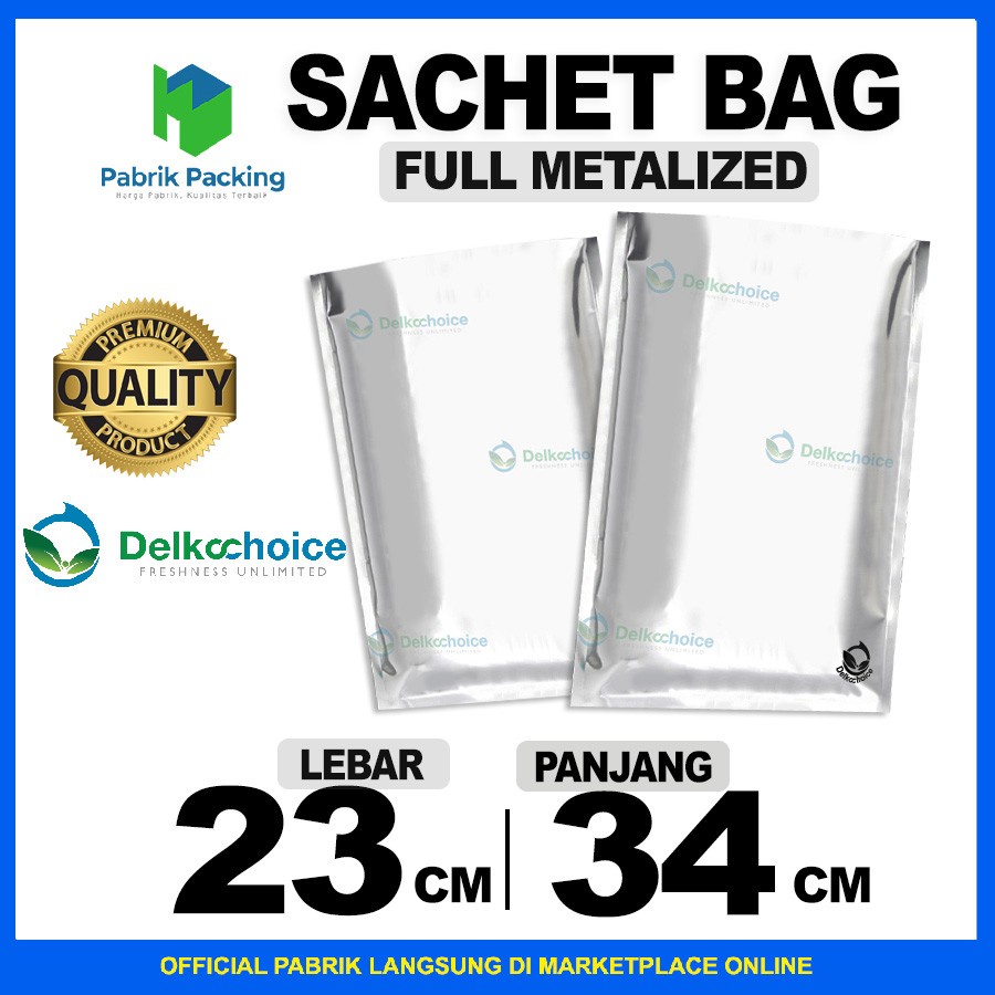 Jual KEMASAN SACHET ALUMINIUM FOIL - PLASTIK SACHET ALUMUNIUM FOIL ...