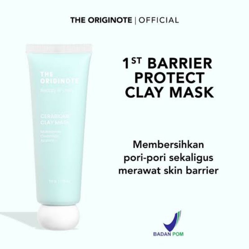 Jual THE ORIGINOTE CERABIOME CLAY MASK/BRIGHTENING JELLY MASK/THE ...