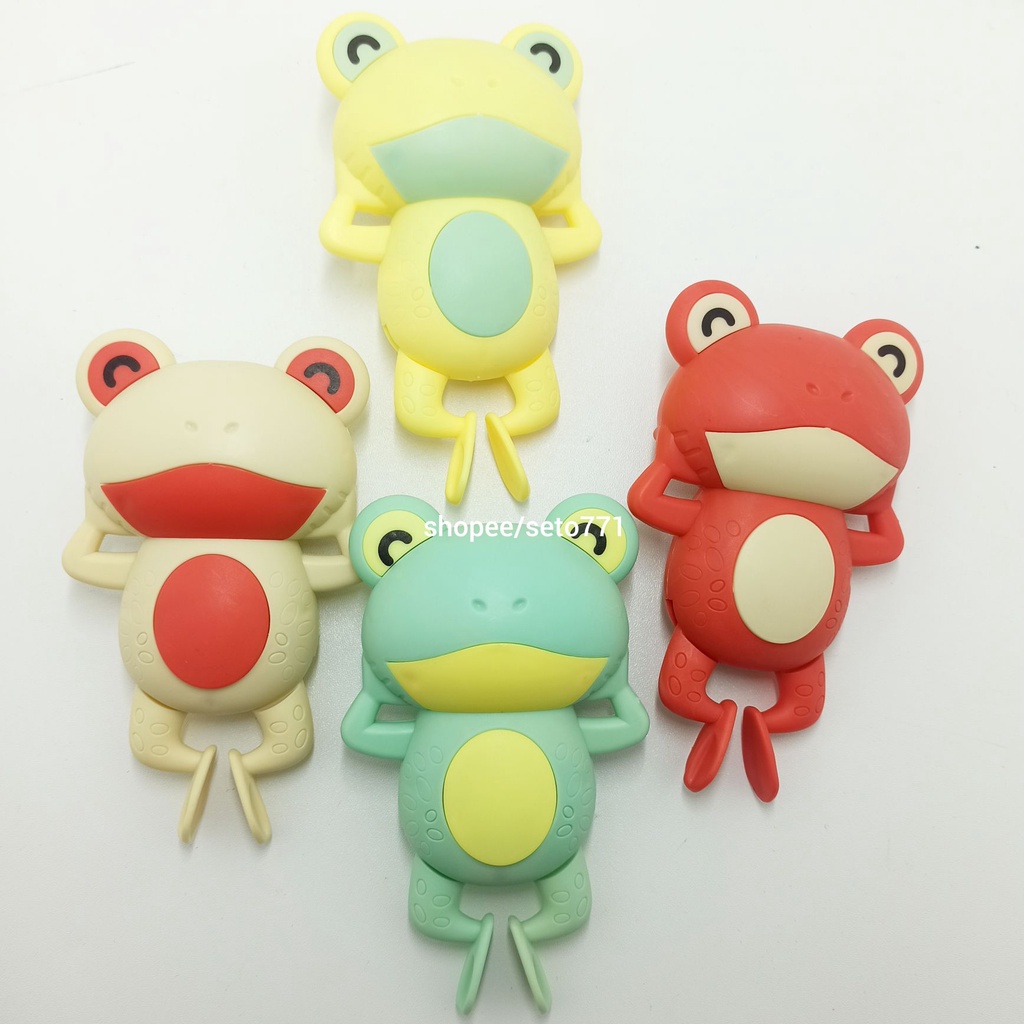 Jual YI20 Mainan Anak Katak Berenang Katak Putar Swimming Kodok Plastik ...