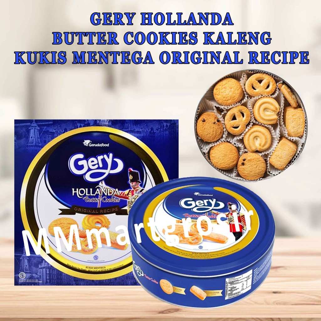 Jual Gery Hollanda / Butter Cookies / Kukis Mentega / Original Recipe ...