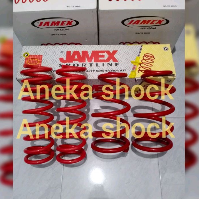 Jual PER KEONG CEPER MERK JAMEX TOYOTA INNOVA / REBORN DIESEL (4 pcs) | Shopee Indonesia