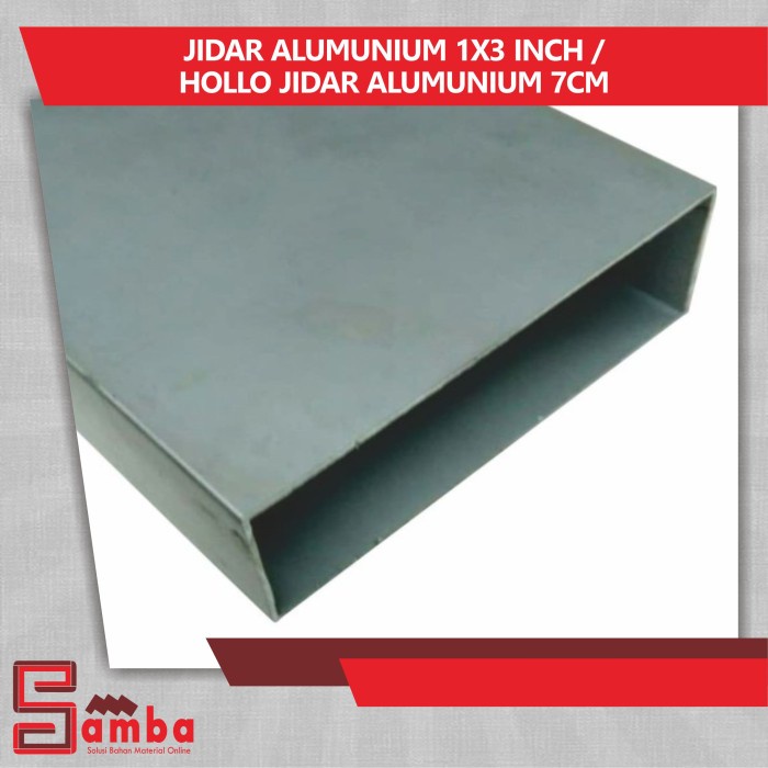 Jual JIDAR ALUMUNIUM 1X3 INCH / HOLLO JIDAR ALUMUNIUM 7CM | Shopee ...
