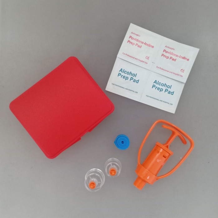 Jual pompa penyedot racun ular venom extractor kit survival kit snake ...