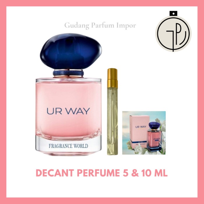 Jual Decant Parfum Fragrance World Ur Way Intense for Women EDP ...