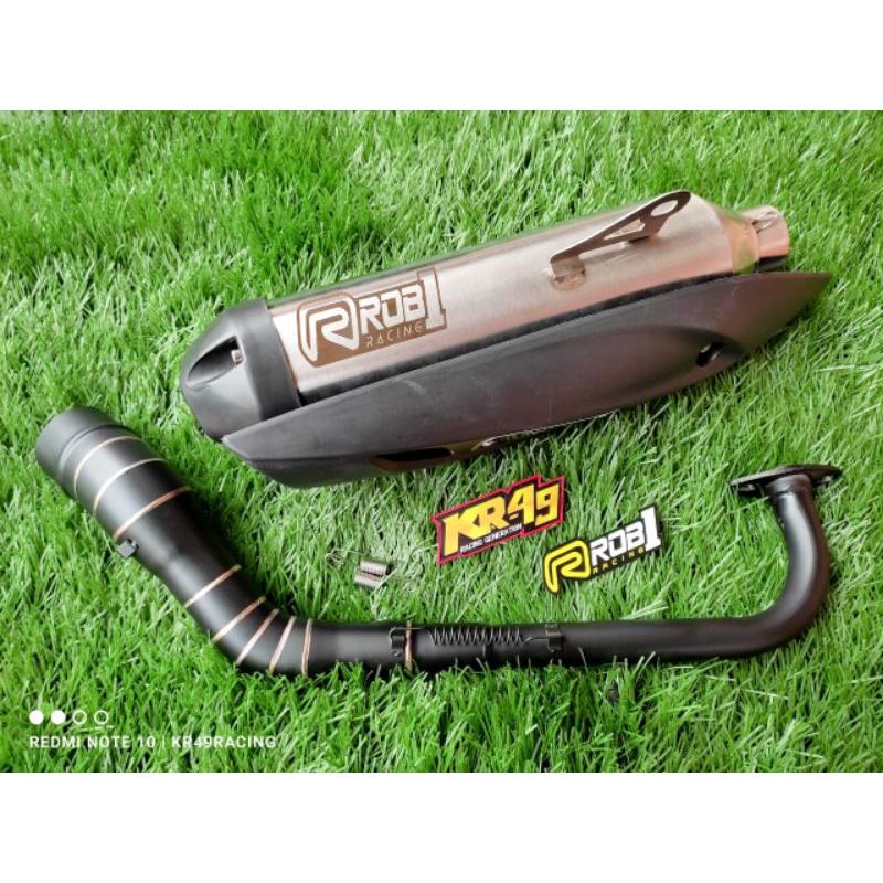 Jual KNALPOT STANDAR RACING ROB1 BASS ADEM NMAX VARIO BEAT SCOOPY PCX ...