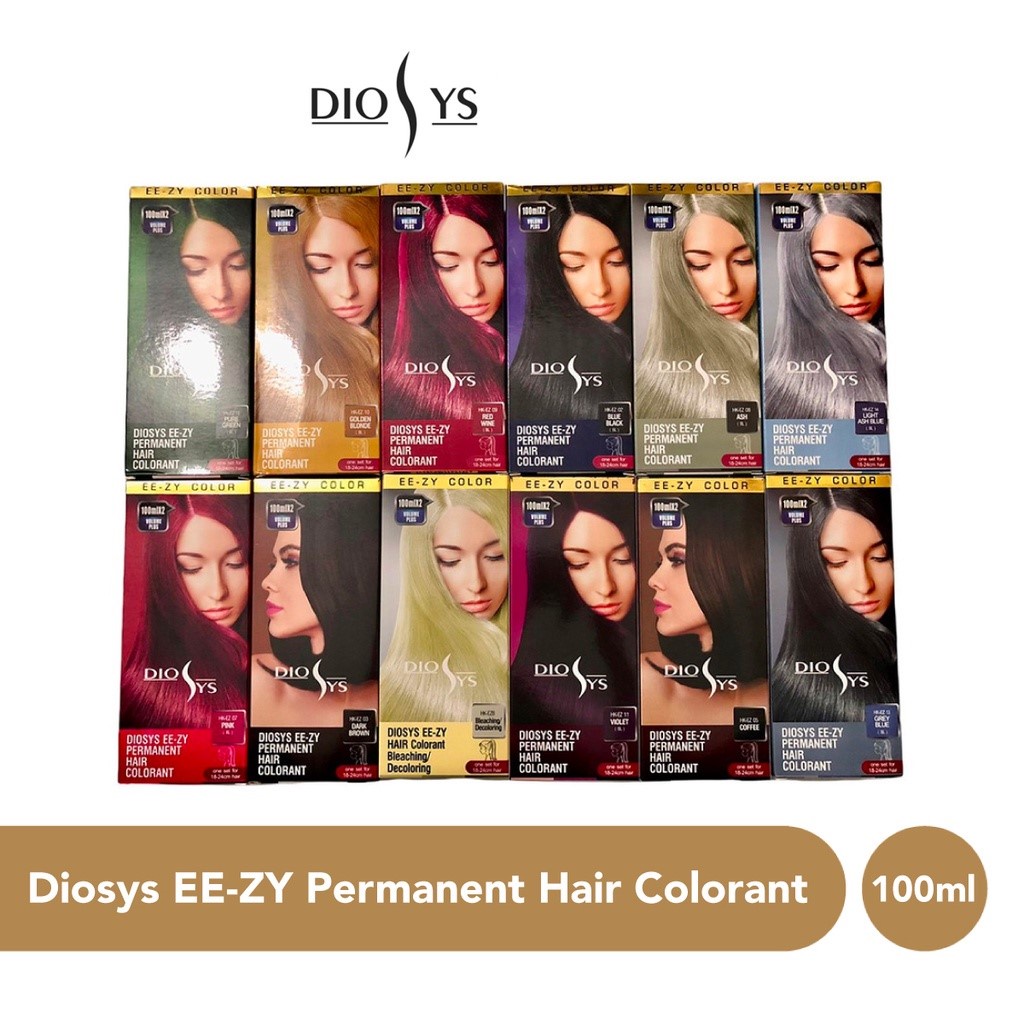 Jual LIVI - Diosys Permanent Hair Colorant 100ml | Shopee Indonesia