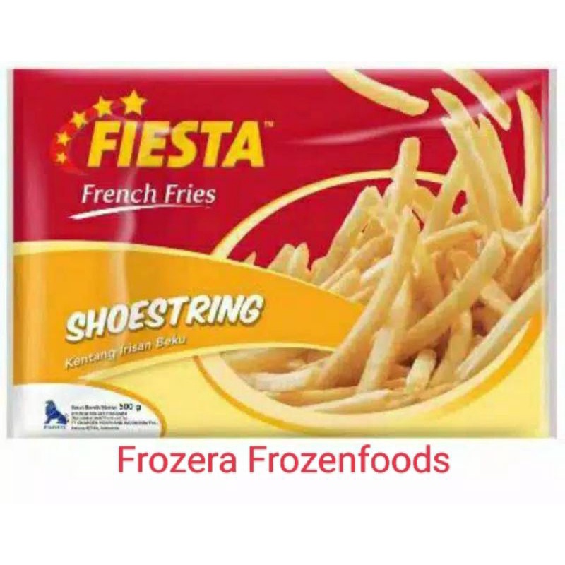 Jual [DIJAMIN FRESH] FIESTA Kentang Goreng / French Fries 500gr ...