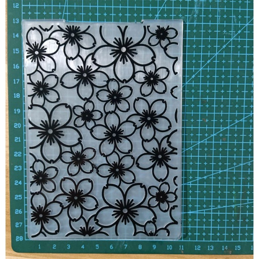 Jual LovelyCraftStore | M10 - Embossing folder Emboss Folder untuk ...