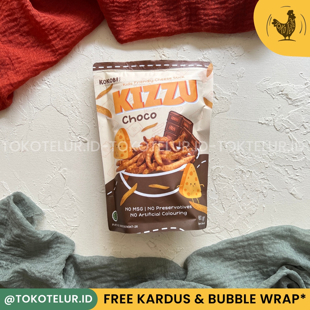 Jual KOKOBI KIZZU - Cheese Stik KIDS Cemilan Snack Sehat Anak NO MSG ...