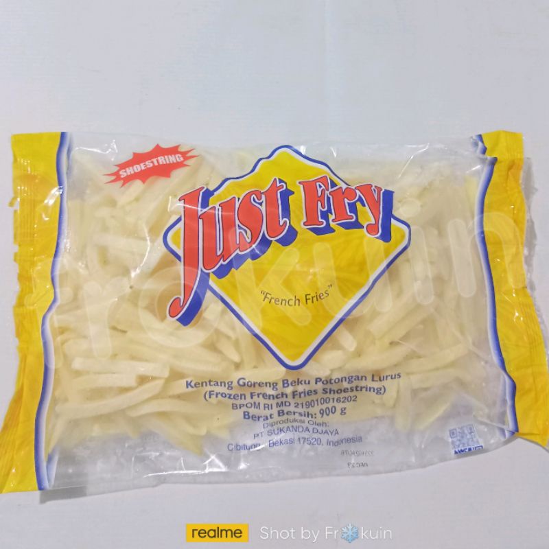 Jual Kentang Just Fry Shoestring 900gr - Frozen Food Murah | Shopee ...