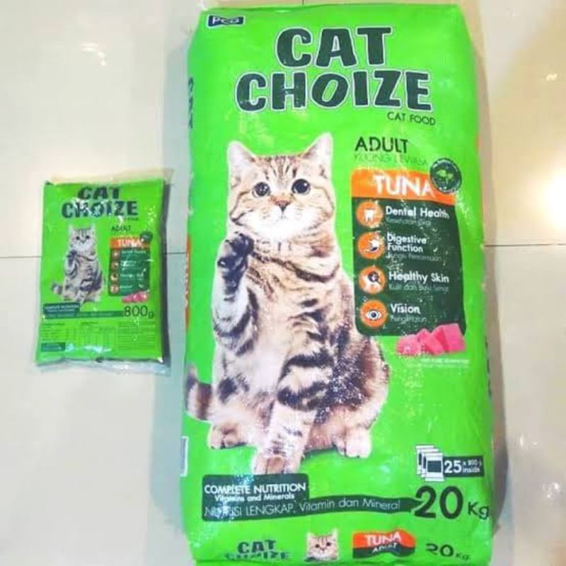 Jual Cat Choize 1 karung 20 kg isi 25 pc (800gr) | Shopee Indonesia