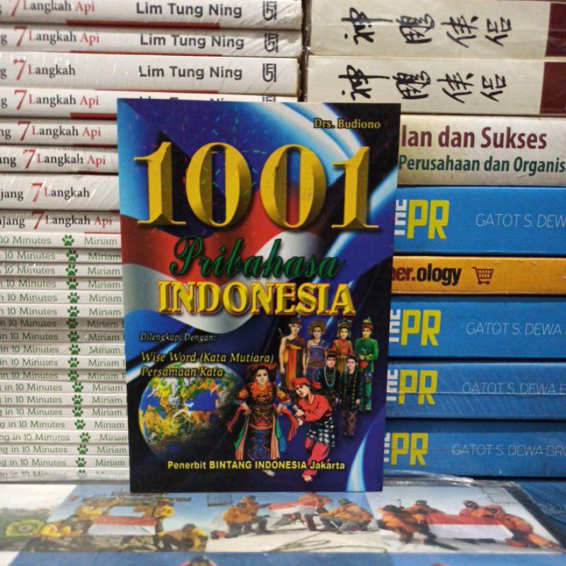 Jual BUKU ORIGINAL 1001 PRIBAHASA INDONESIA DILENGKAPI DENGAN: WISE WORD (KATA MUTIARA ...