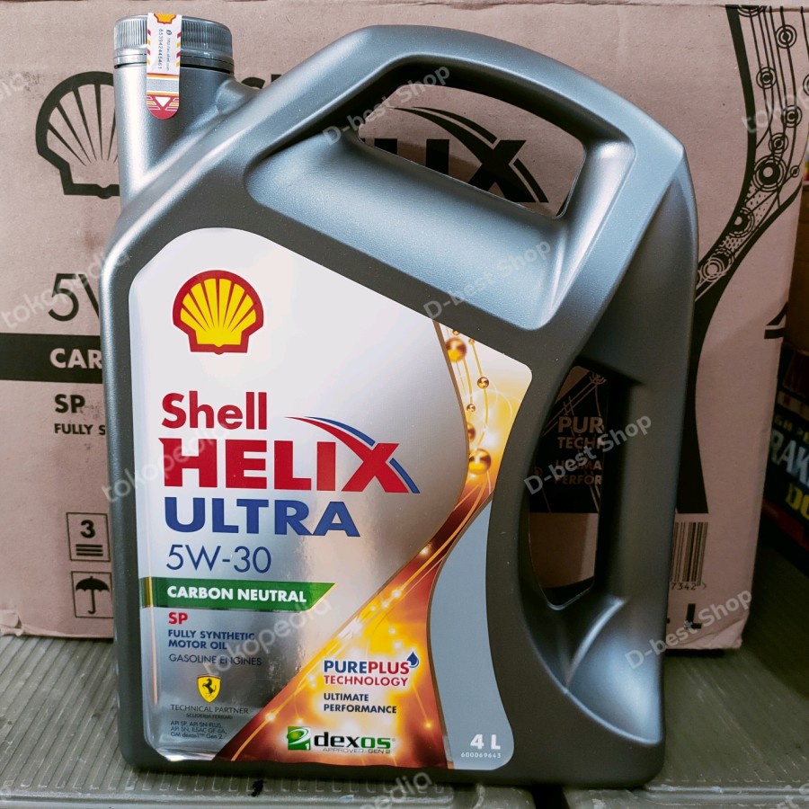 Jual oli shell helix ULTRA SP 5w-30 | pengganti HX8 - 4 liter | Shopee ...