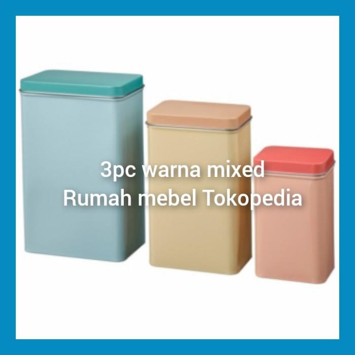Jual Toples kaleng jadul 3pc utk makanan dekorasi atau penyimpanan ...