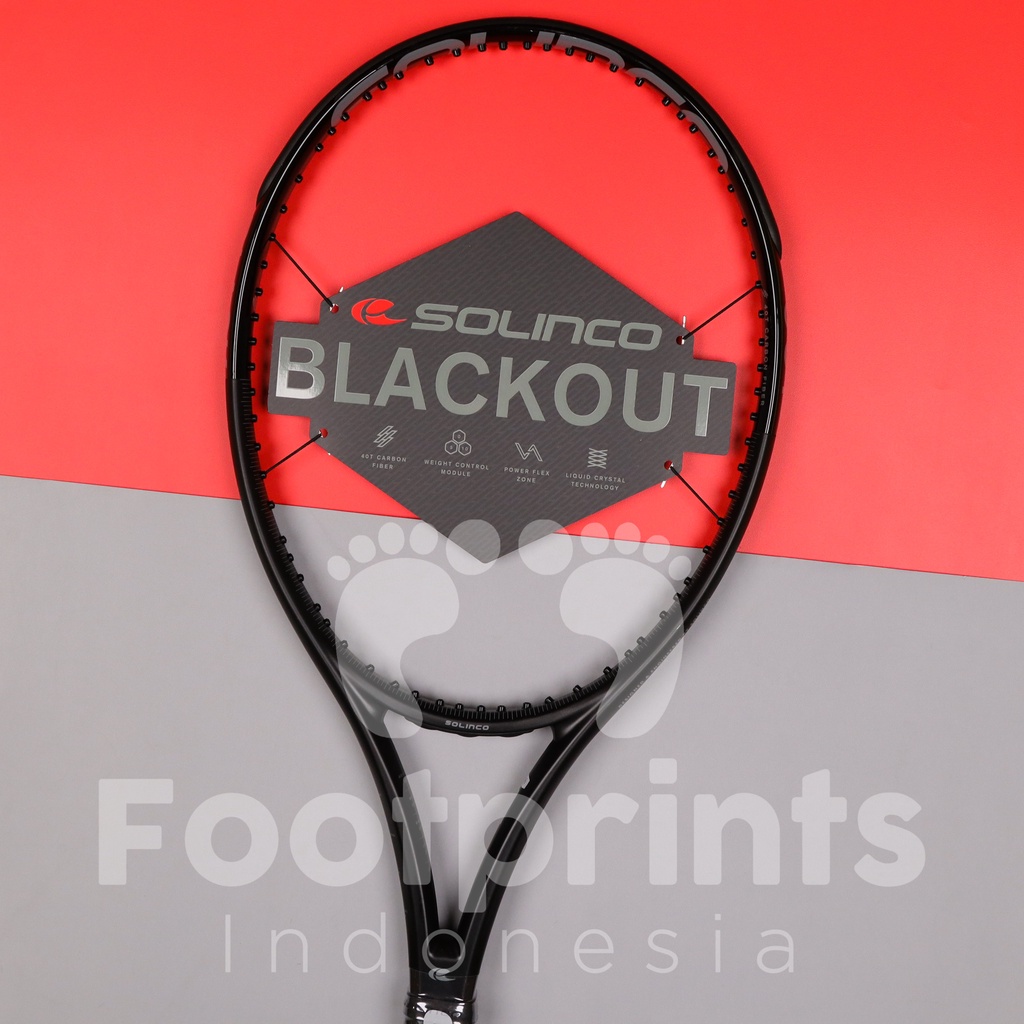 Jual Raket Tenis Solinco Blackout Series 300 285 265 245 Tennis Racket ...