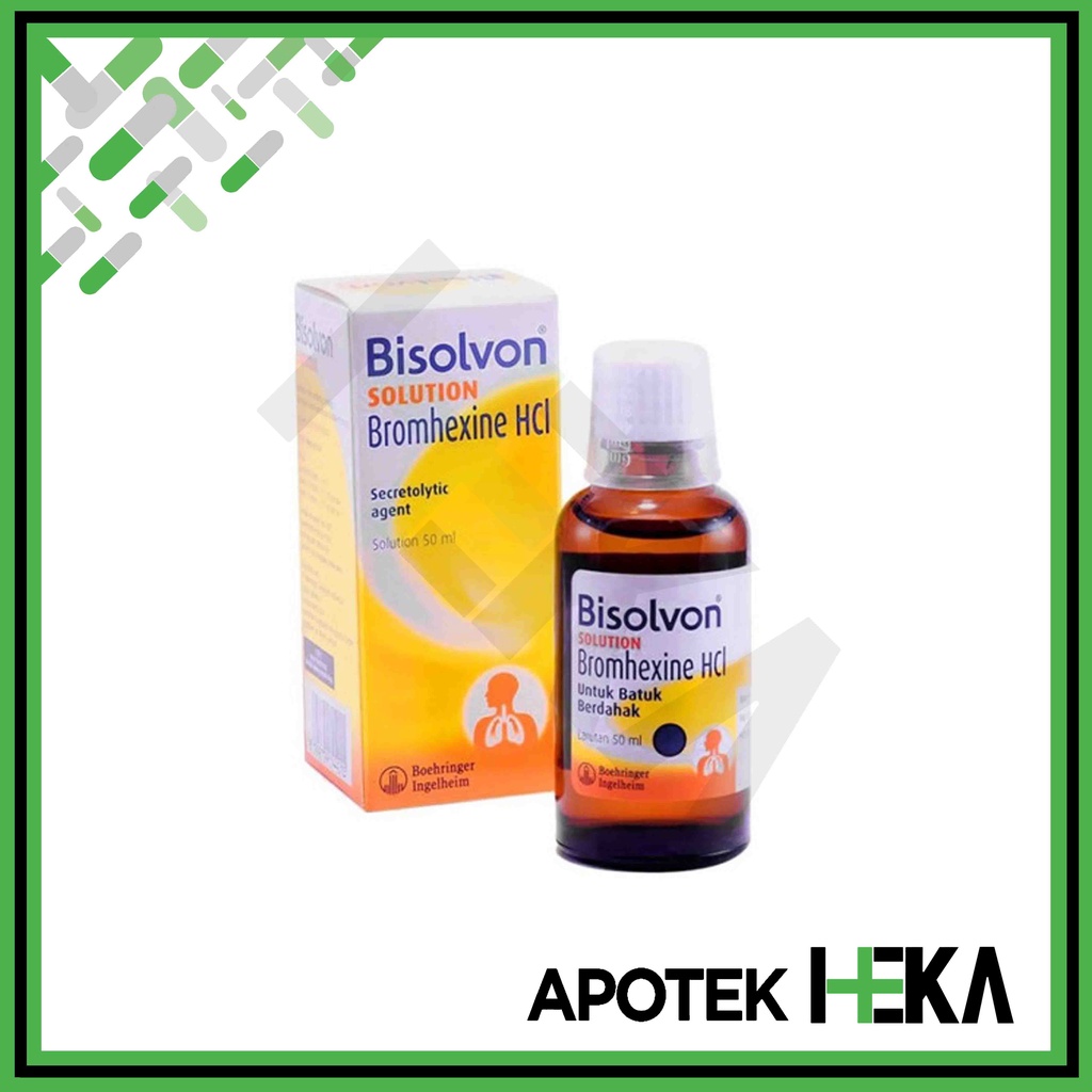 Jual Bisolvon Solution Botol 50 ml - Obat Batuk dan Flu (SEMARANG ...