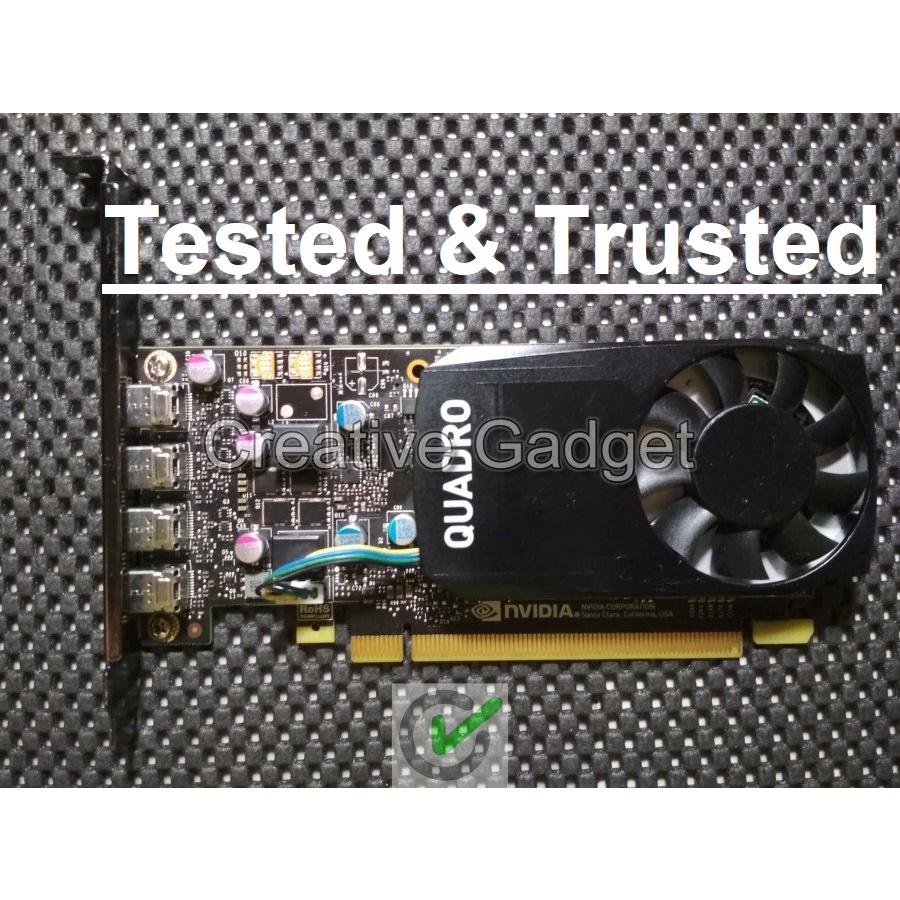 Jual Nvidia Quadro P600 - Display VGA Card Workstation 2GB DDR5 - 128 ...