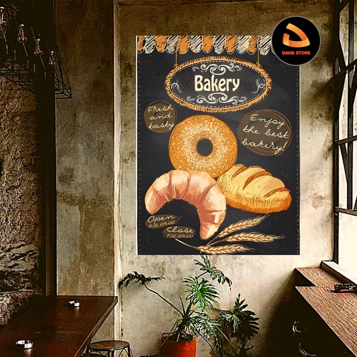 Jual Poster Kayu Cafe Resto Hiasan Dinding Warkop dan Resto CF20 ...