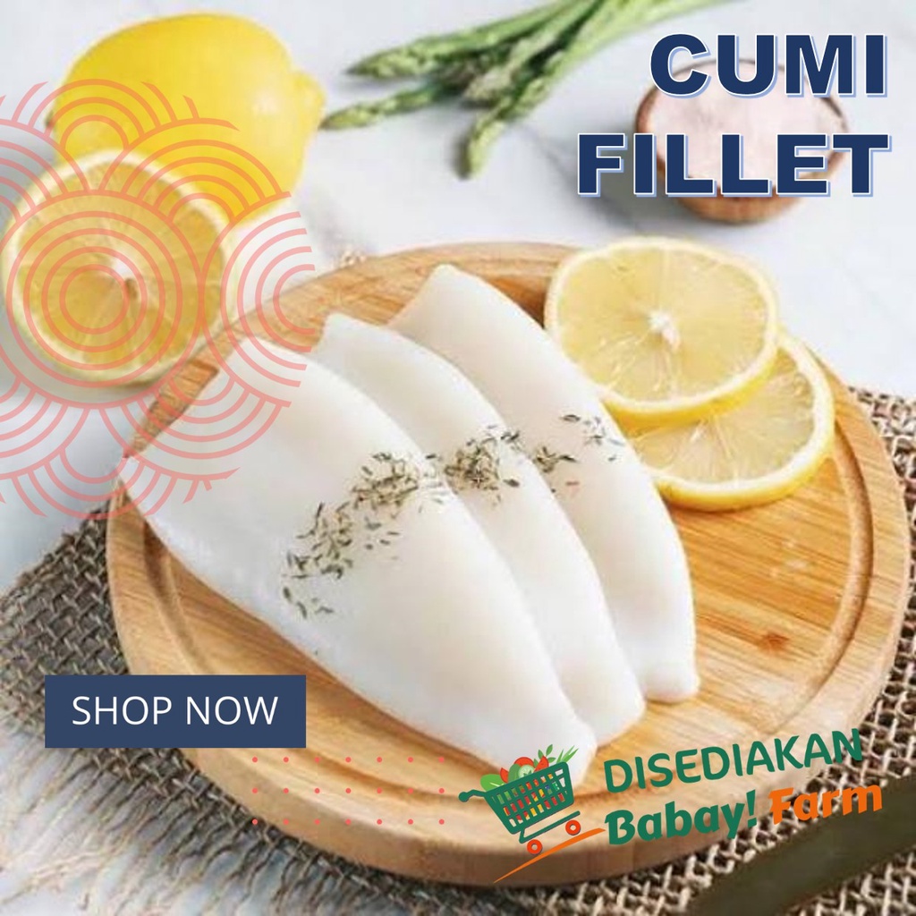 Jual Cumi Fillet 250 500 gram / 1 Kg | Shopee Indonesia
