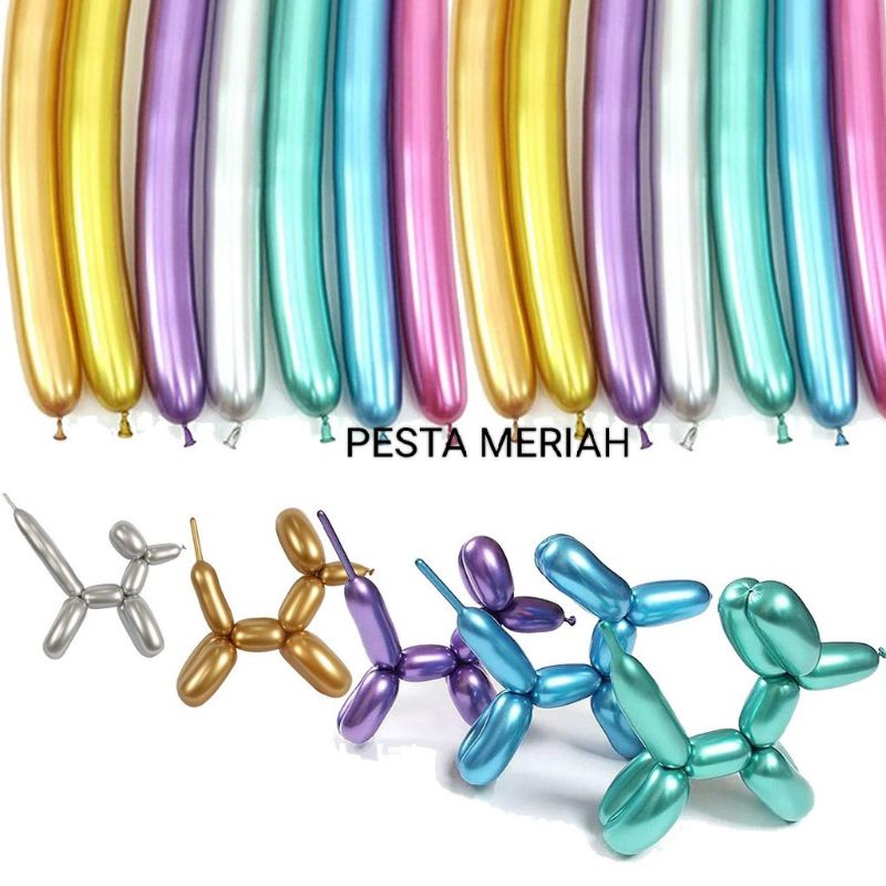 Jual BALON LATEX TWIST CHROME/ BALON LATEX PENTIL CHROME / BALON LATEX ... Jual BALON LATEX TWIST CHROME/ BALON LATEX PENTIL CHROME / BALON LATEX ...