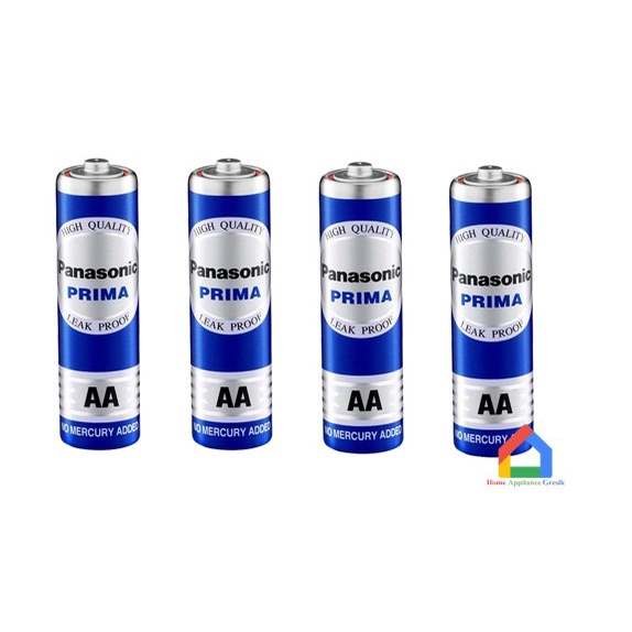 Jual Baterai Battery Panasonic Prima AA A2 Biru 1.5V / Baterai Jam ...