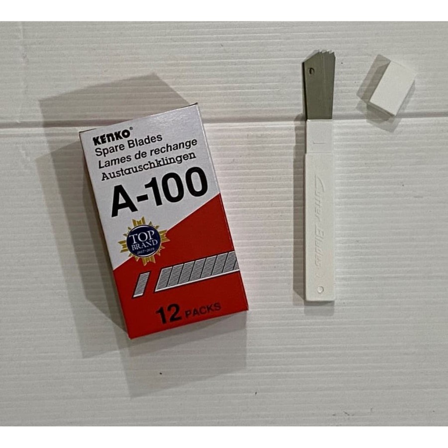 Jual Kenko isi/ cutter blade A-100 kecil isi cutter serba guna Kertas ...