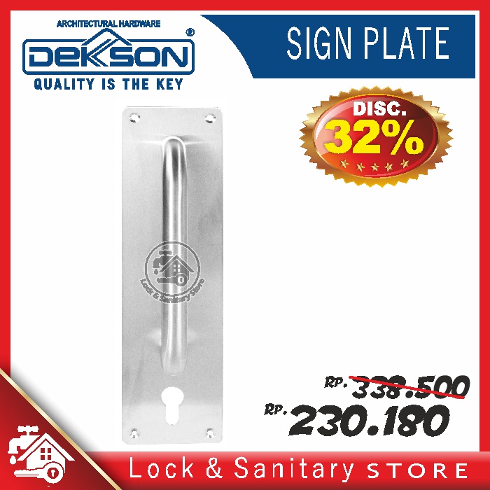 Jual Handle Pintu Dekson Dekkson SP003 HDL + CYL HOLE SSS Pegangan Pintu Tarikan Pintu | Shopee ...