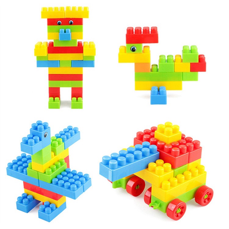 Jual Mainan Lego Haha Block Tas 76 pcs | Balok Susun Tas Mainan Anak ...