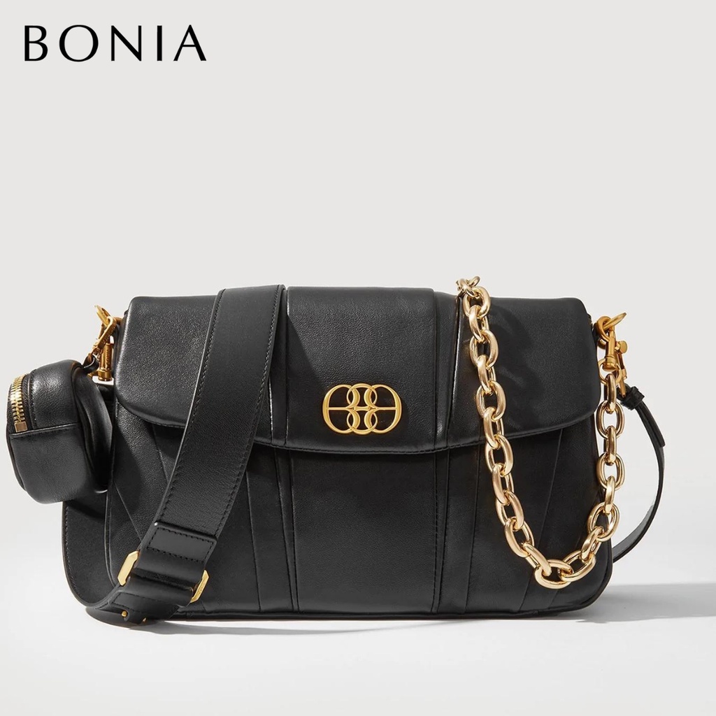 Jual Bonia - Croissant Soft Trunk Nero | Shopee Indonesia
