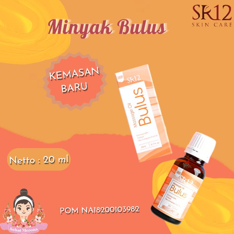 Jual MINYAK BULUS / MASSAGE OIL BULUS SR12 / MINYAK BULUS ORI BPOM SR12 ...
