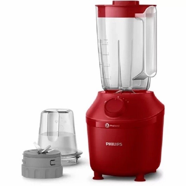 Jual PHILIPS Blender Plastik 1 Liter HR 2042 - Merah/Putih | Shopee ...