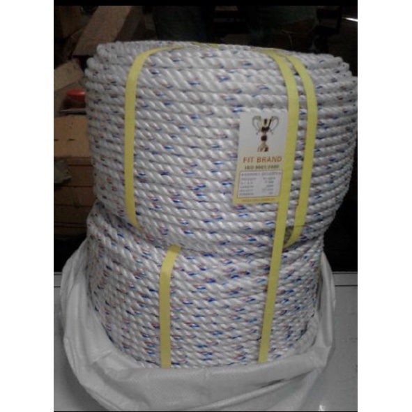 Jual Tali nylon 12mili (14.3kg) Tali tambang kapal 12 mili tali nylon ...