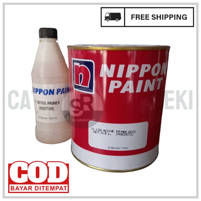 Jual !!!!!!] nippon paint vinilex active primer 120 base 1 liter | Shopee Indonesia