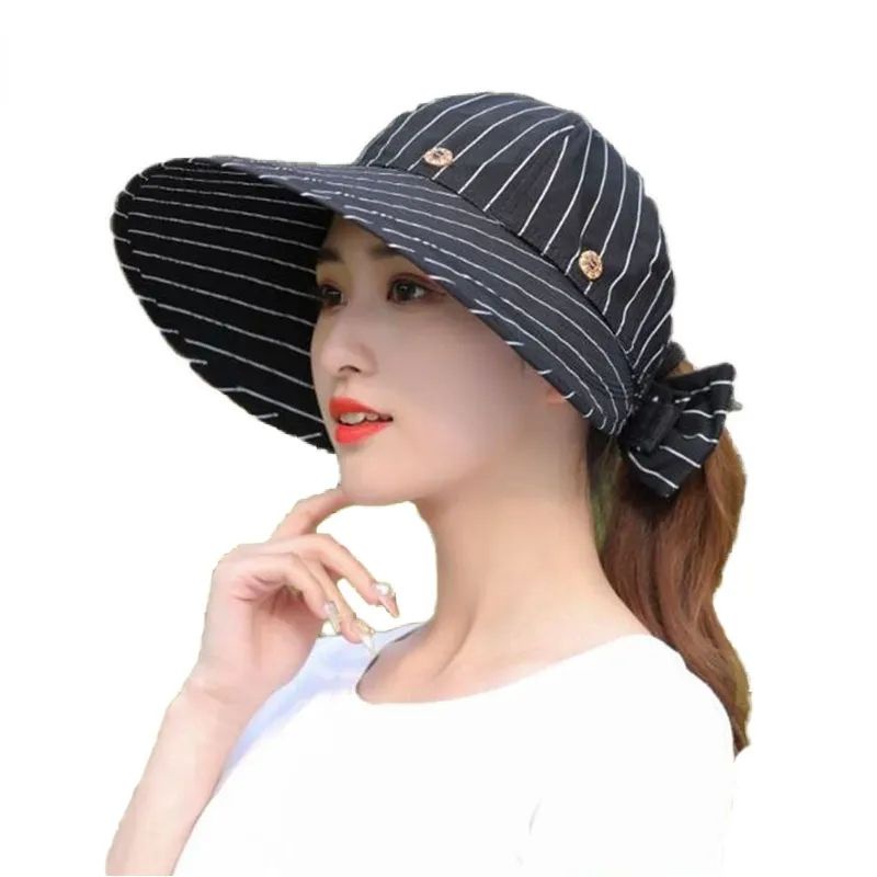 Jual Topi pantai pinggir lebar anti uv topi bisa di lipat praktis topi import | Shopee Indonesia