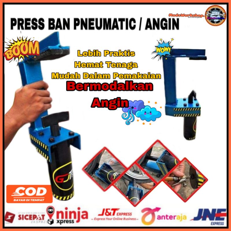 Jual Alat press pres ban tubles non tubles super jumbo tenaga angin ...