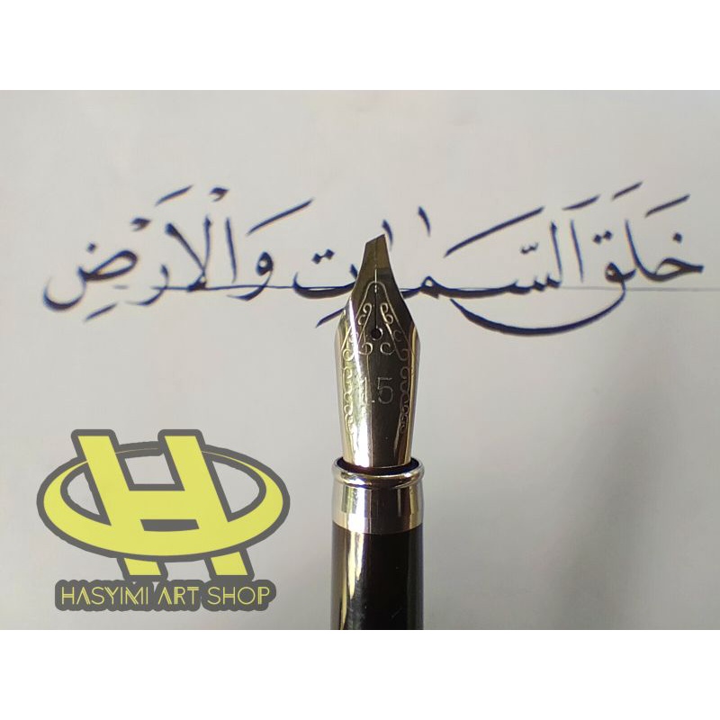 Jual pena besi kaligrafi untuk menulis Naskah wajib ukuran 1mm sampai 3 ...