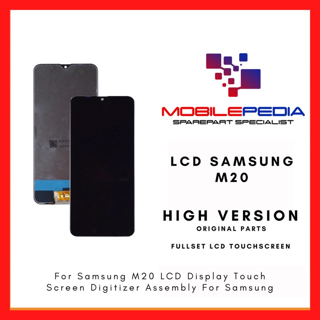 Jual LCD Samsung M20 M205F ORIGINAL Fullset Touchscreen Garansi 1 Bulan ...