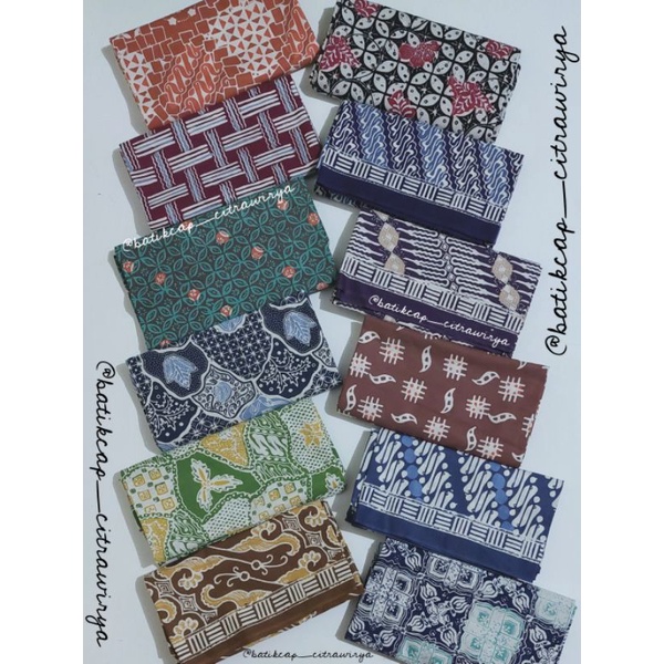 Jual Kain batik cap garutan motif terbaru. | Shopee Indonesia