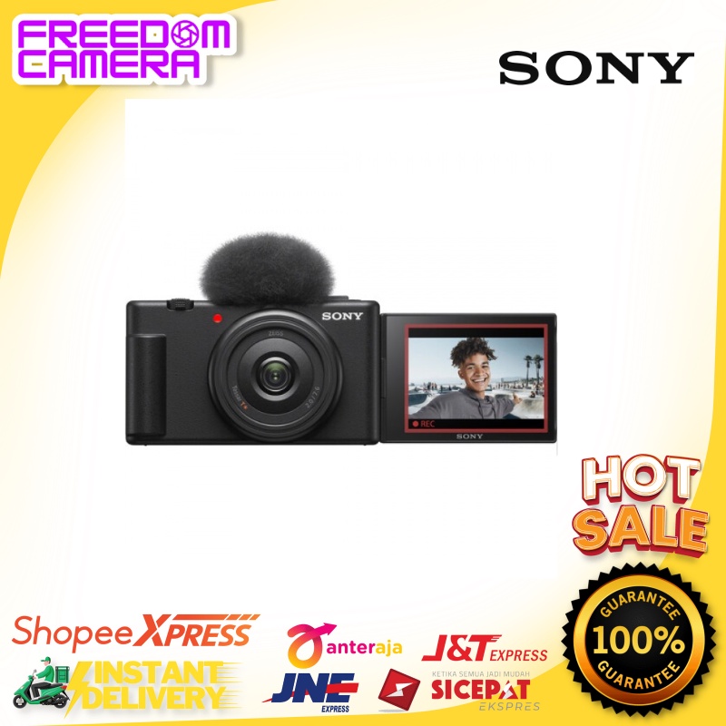 Jual Sony ZV-1F Vlogging Camera | Shopee Indonesia