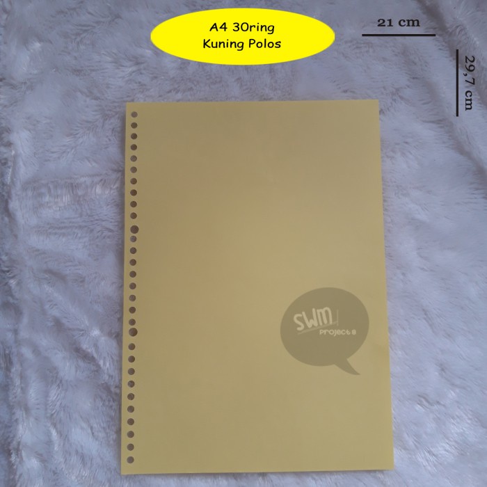Jual Kertas A4 30Ring Refill Loose Leaf Isi Binder Filler Kertas File ...