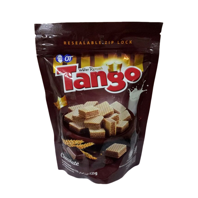 Jual Tango Wafer Chocolate Pouch 100Gr | Shopee Indonesia