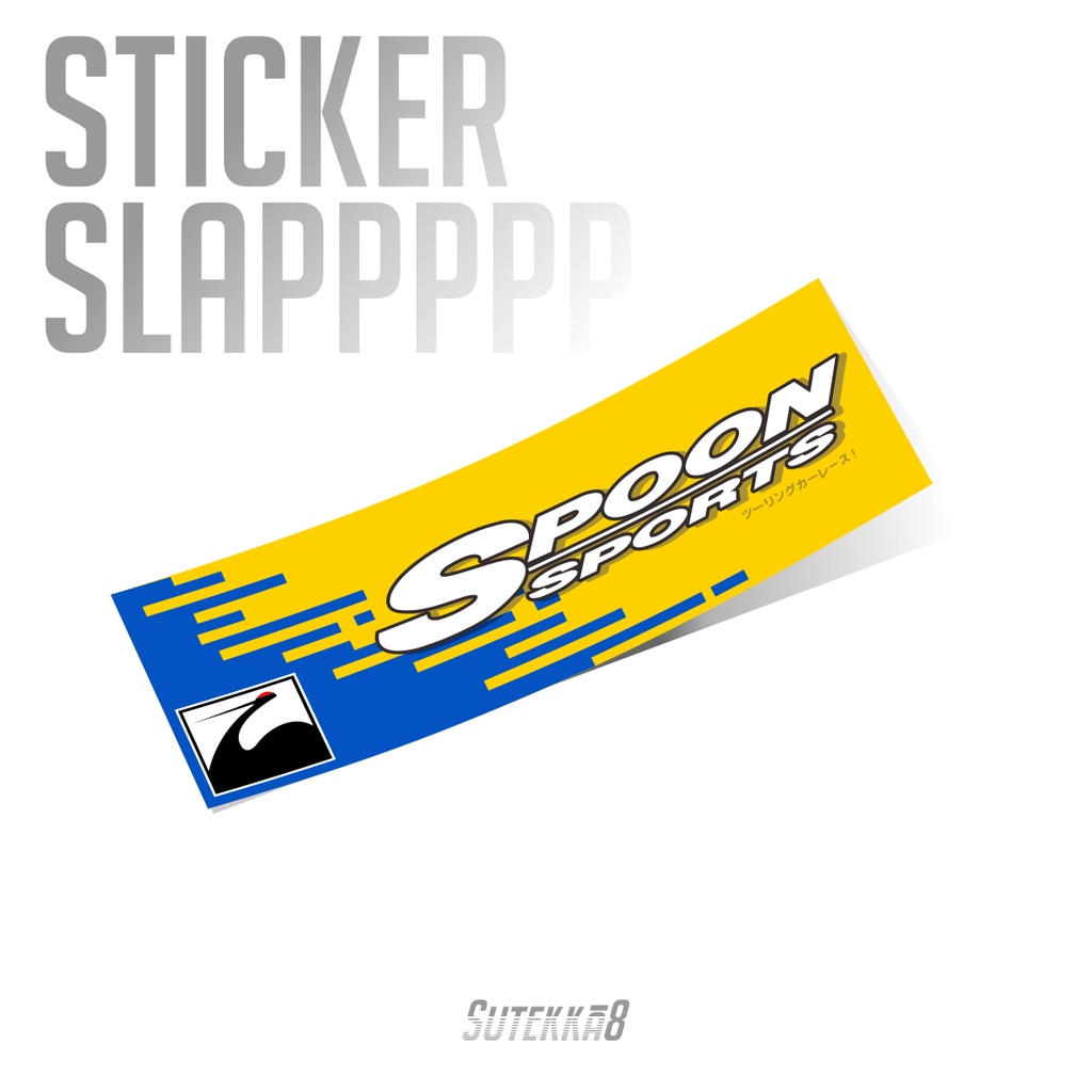 Jual STICKER SLAP JDM SPOON SPORTS PAT1 [SATUAN] | Shopee Indonesia