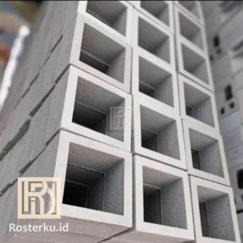 Jual Roster beton minimalis kotak | Shopee Indonesia
